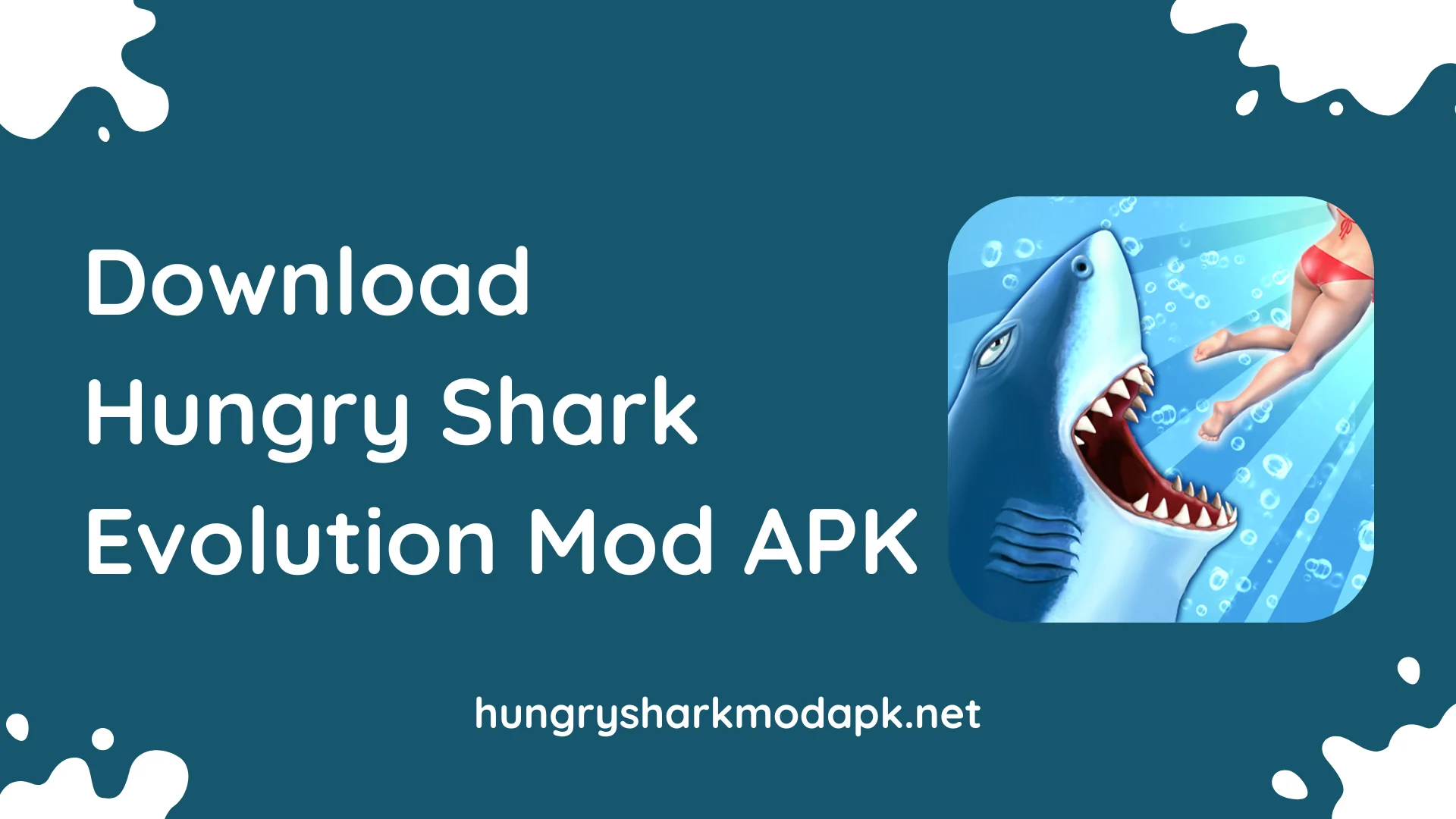 Hungry Shark Evolution Mod APK v12.7.5 Unlimited Money, Gems & Menu